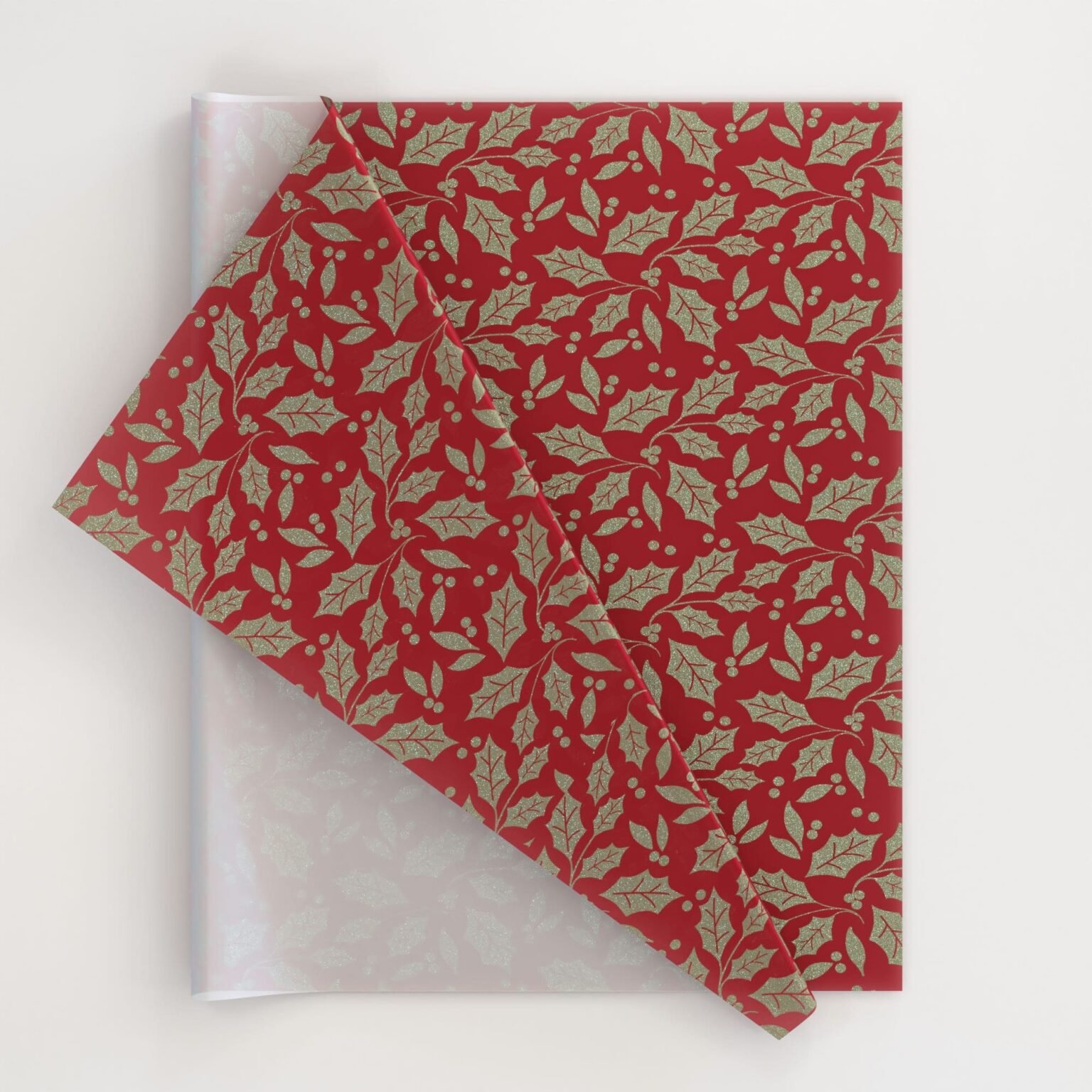 Crimson Canopy Glitter Tissue Manufacturer in India